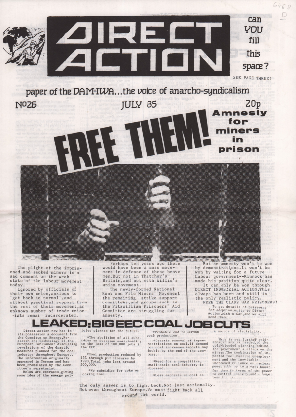 Direct Action #26 (July 1985) | libcom.org